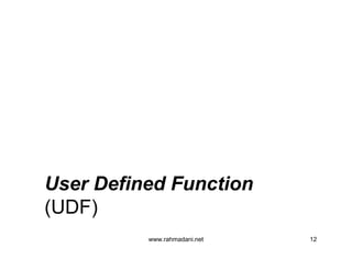 Part 13 function dan user defined function | PPT