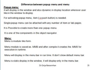 Part 13 menu and popupmenu | PPT