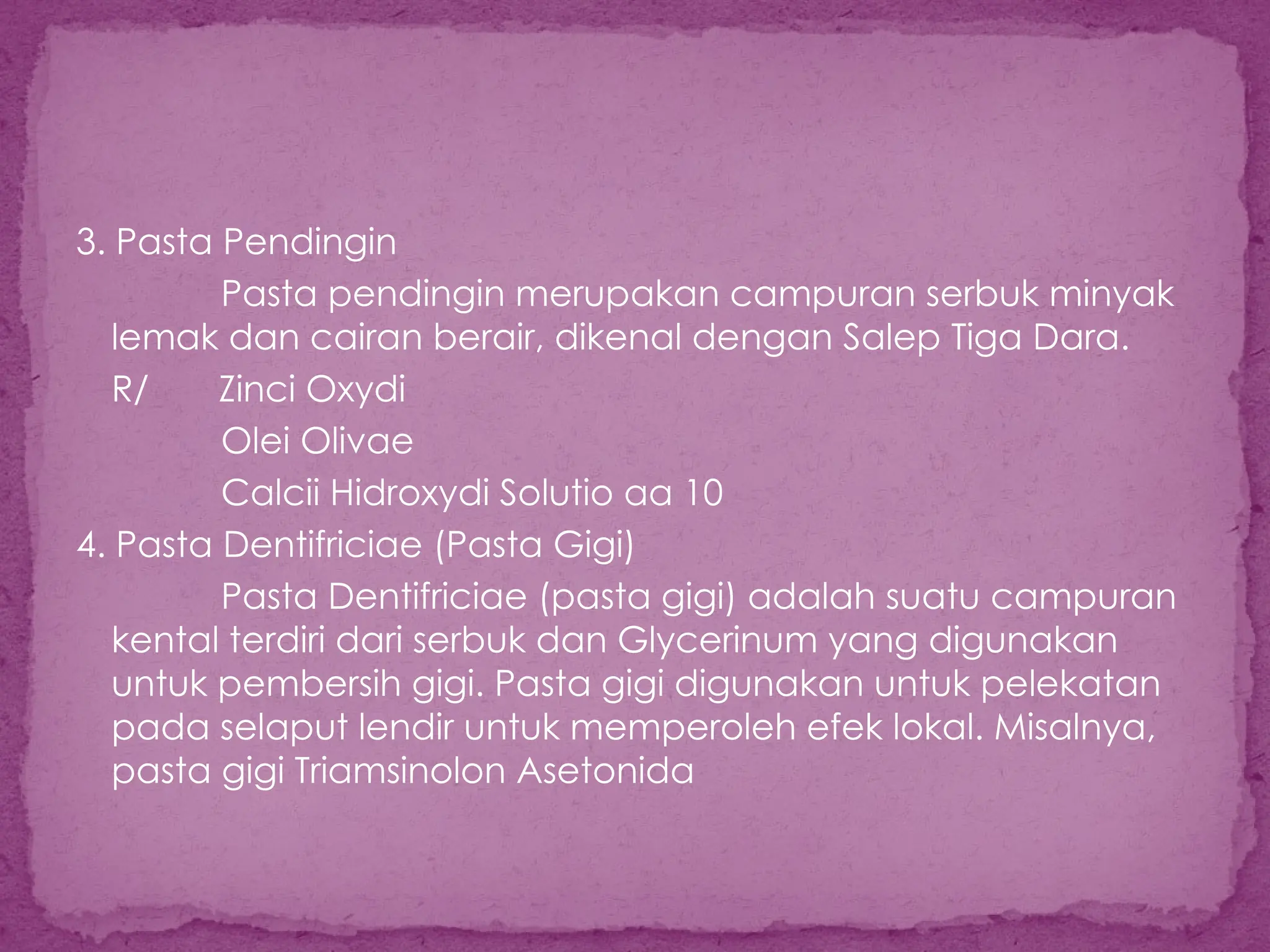 PART 13-PASTA, sediaan farmasi, .pptx