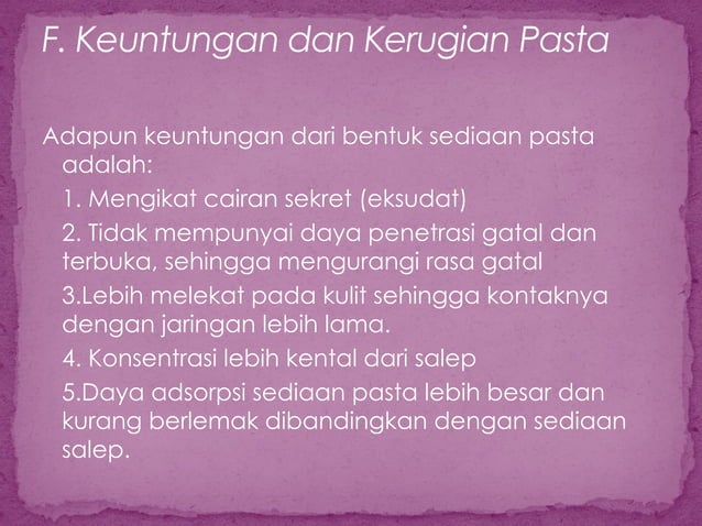 PART 13-PASTA, sediaan farmasi, .pptx
