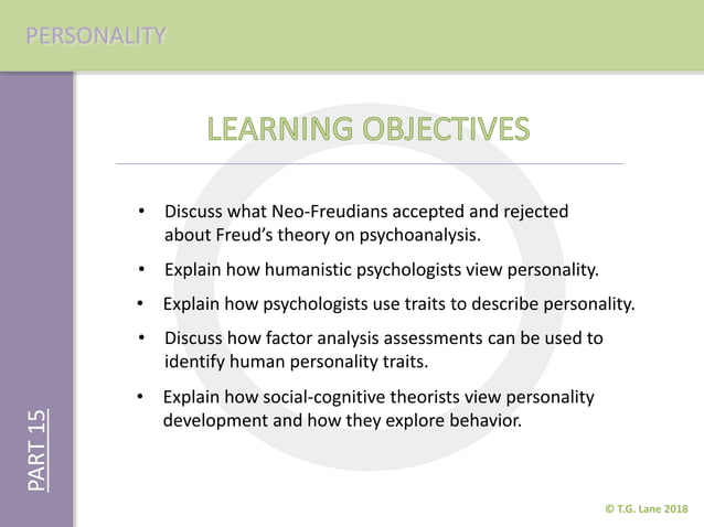 Part 15 (Personality) | PPT