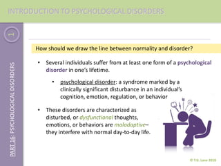 Part 16 (Psychological Disorders) | PPT