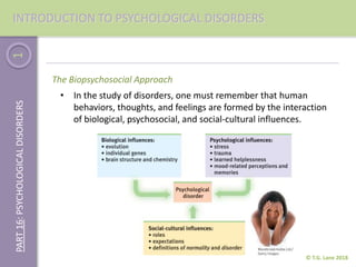 Part 16 (Psychological Disorders) | PPT