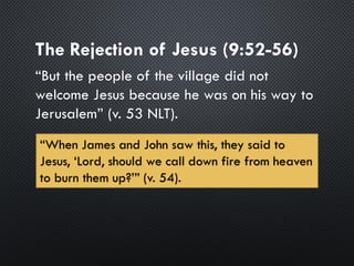 Part 19 - Resoluteness (Luke 9:51-62) | PDF | Christianity | Religion ...