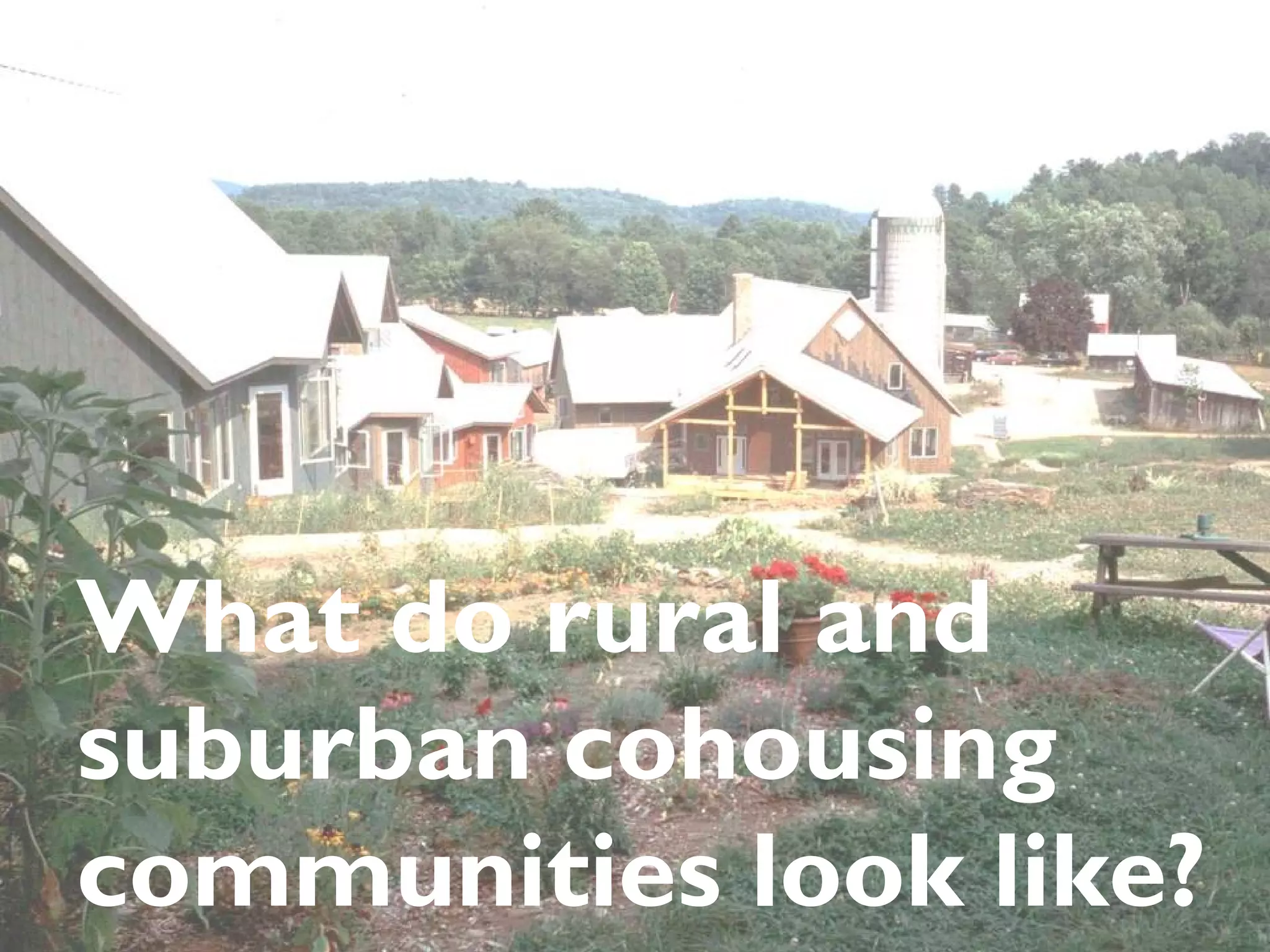 What is Cohousing - 2014 | PPS