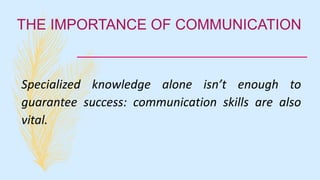 Basics of Business and Professional Communication | PPTX