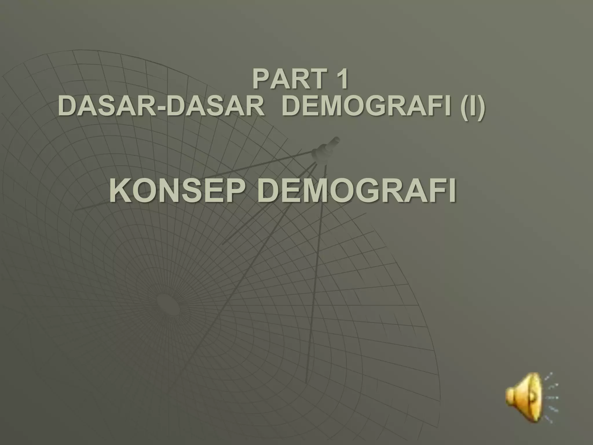 Part 1 demografi | PPT