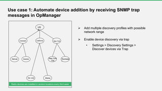 Free OpManager training Part1- Discovery and classification | PPT