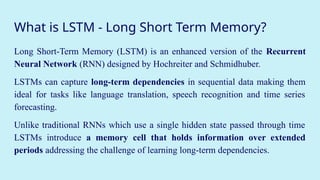 DEEP LEARNING -Recurrent Neural Networks | PPTX