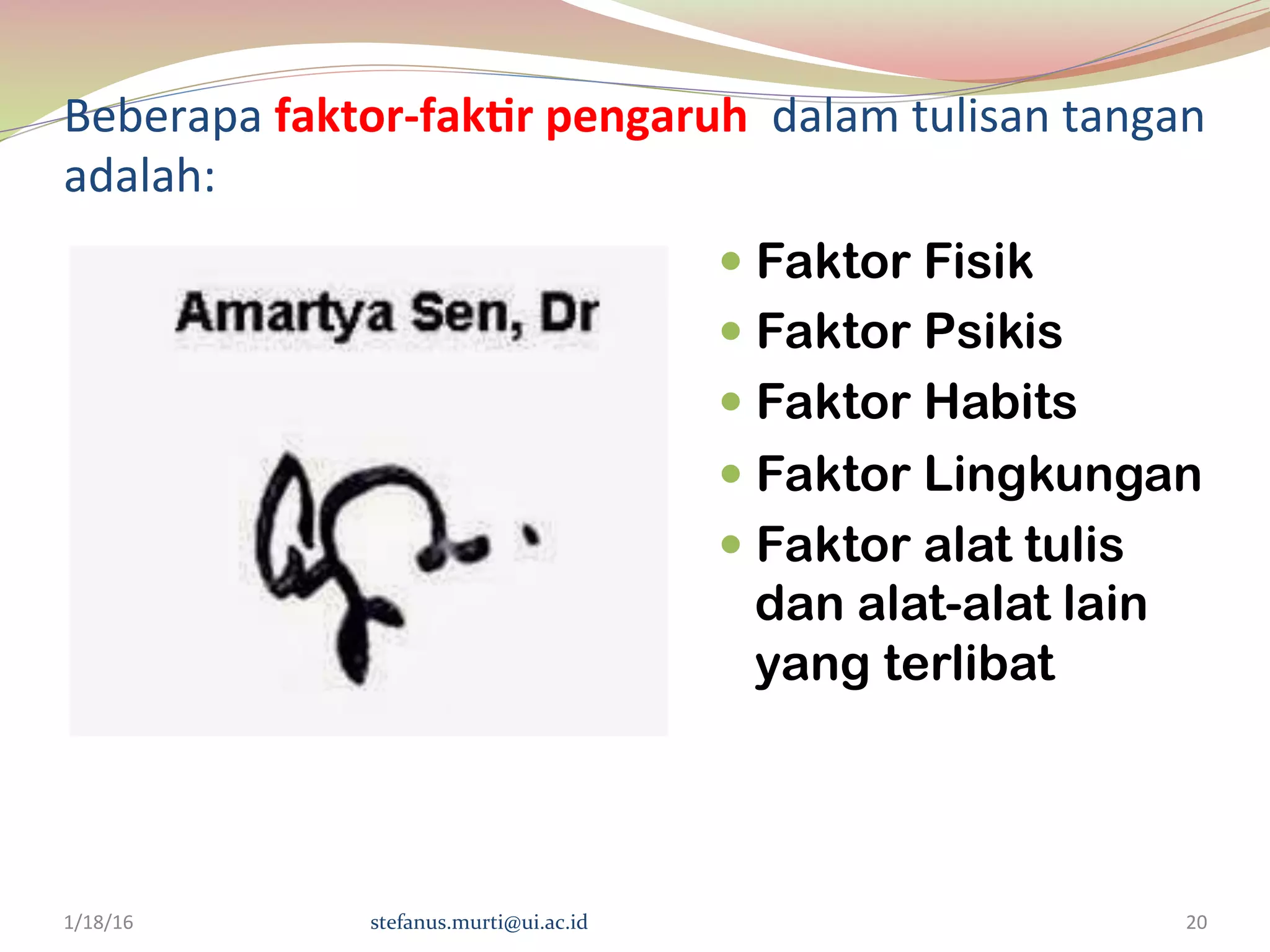 Grafonomi untuk frontliner: teller dan customer service | PDF