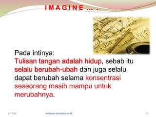 Grafonomi untuk frontliner: teller dan customer service | PDF