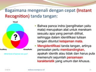 Grafonomi untuk frontliner: teller dan customer service | PDF