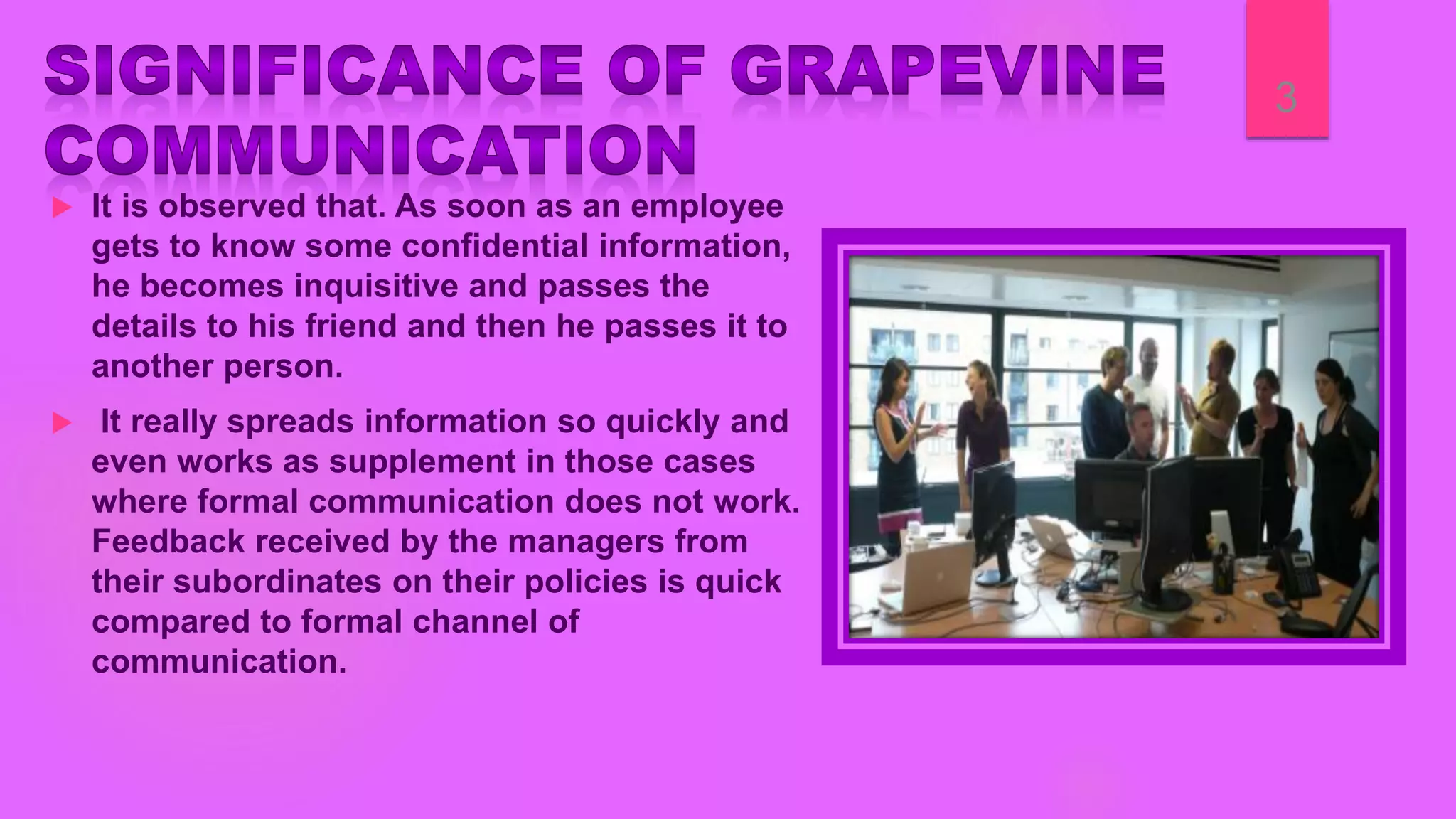 Part 1 grapevine communication | PPTX