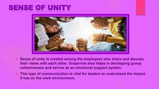 Part 1 grapevine communication | PPTX