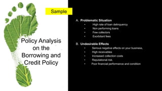 Part III Policy Formulation for CDA R11 | PPTX
