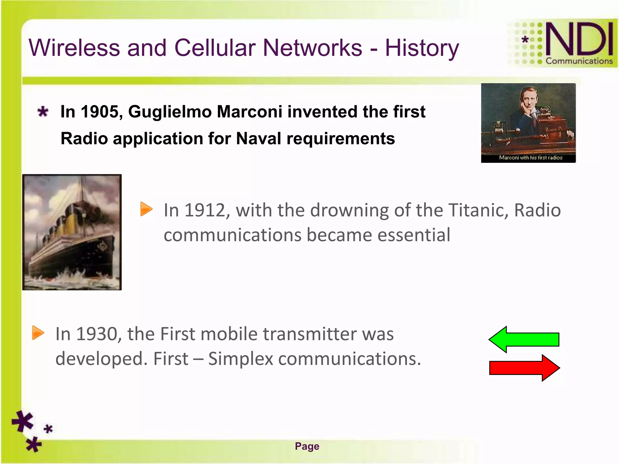 Introduction To Cellular And Wireless Networks | PPTX