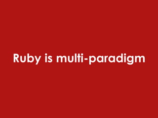Introduction to Ruby & Modern Programming | PDF