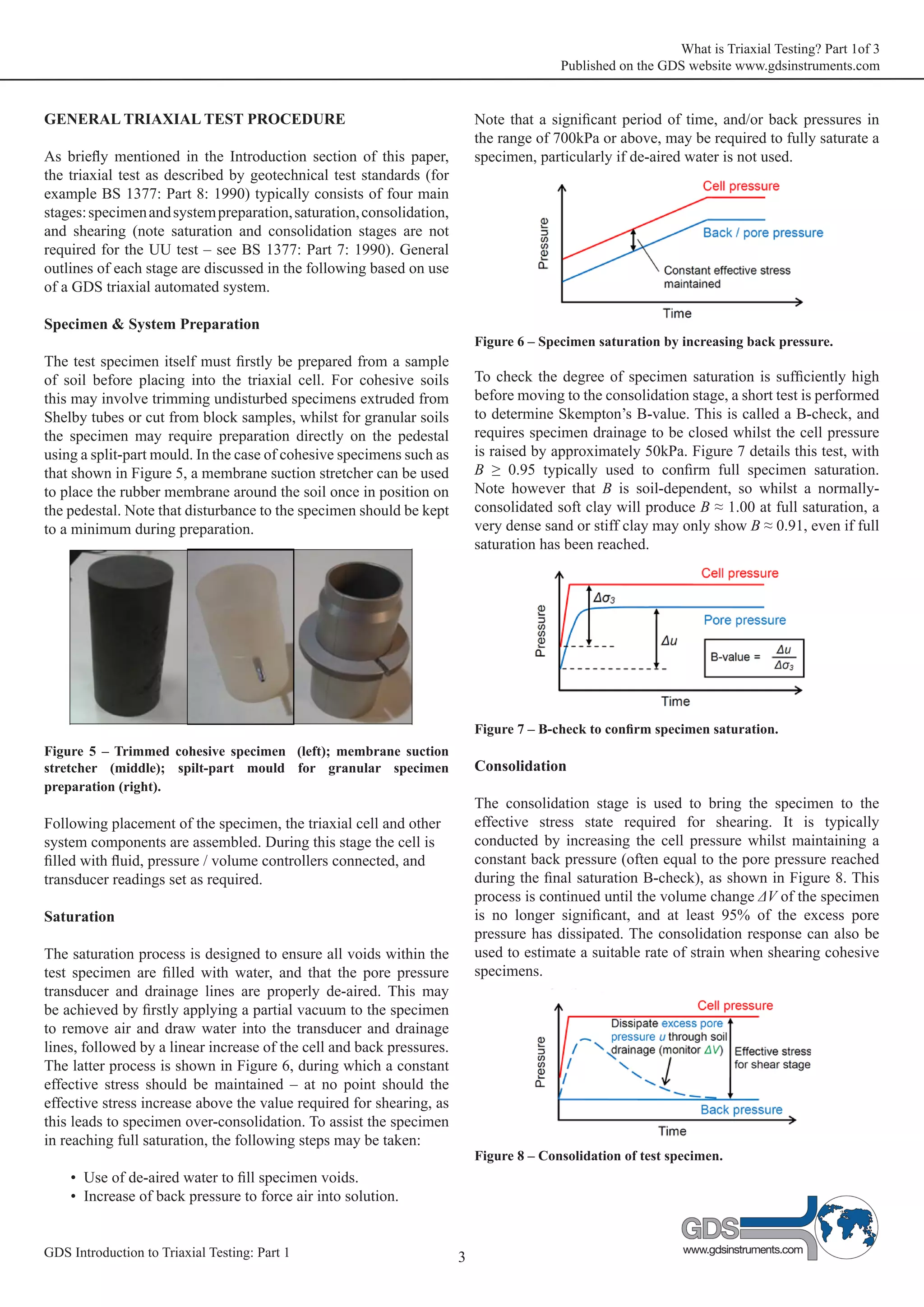 Part 1 introduction to triaxial testing | PDF