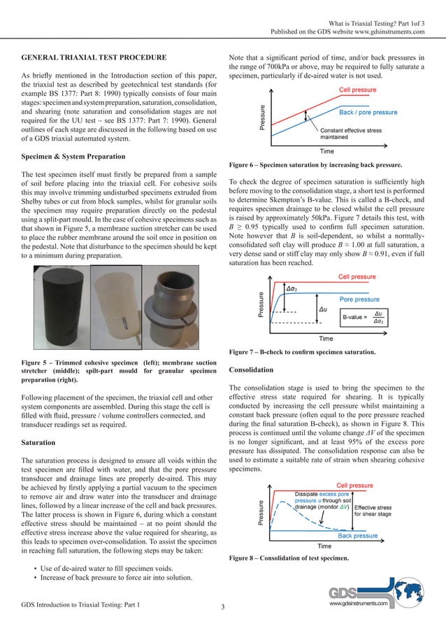 Part 1 introduction to triaxial testing | PDF | Civil Engineering ...