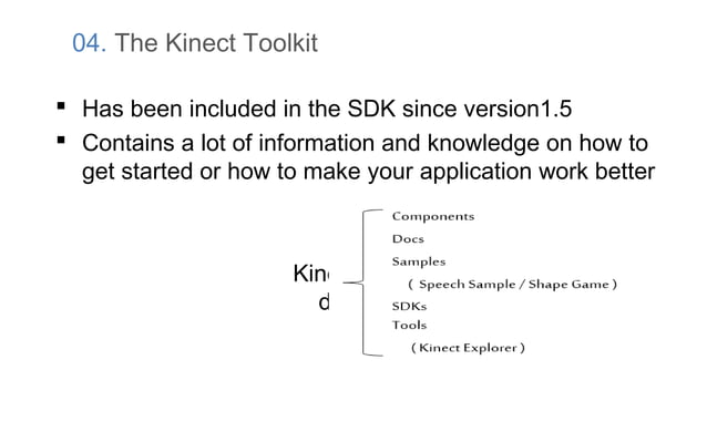 Building Kinect Applications Course Getting Started Ppt