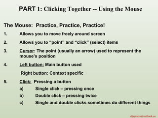 Part 1 learning computer basics | PPT