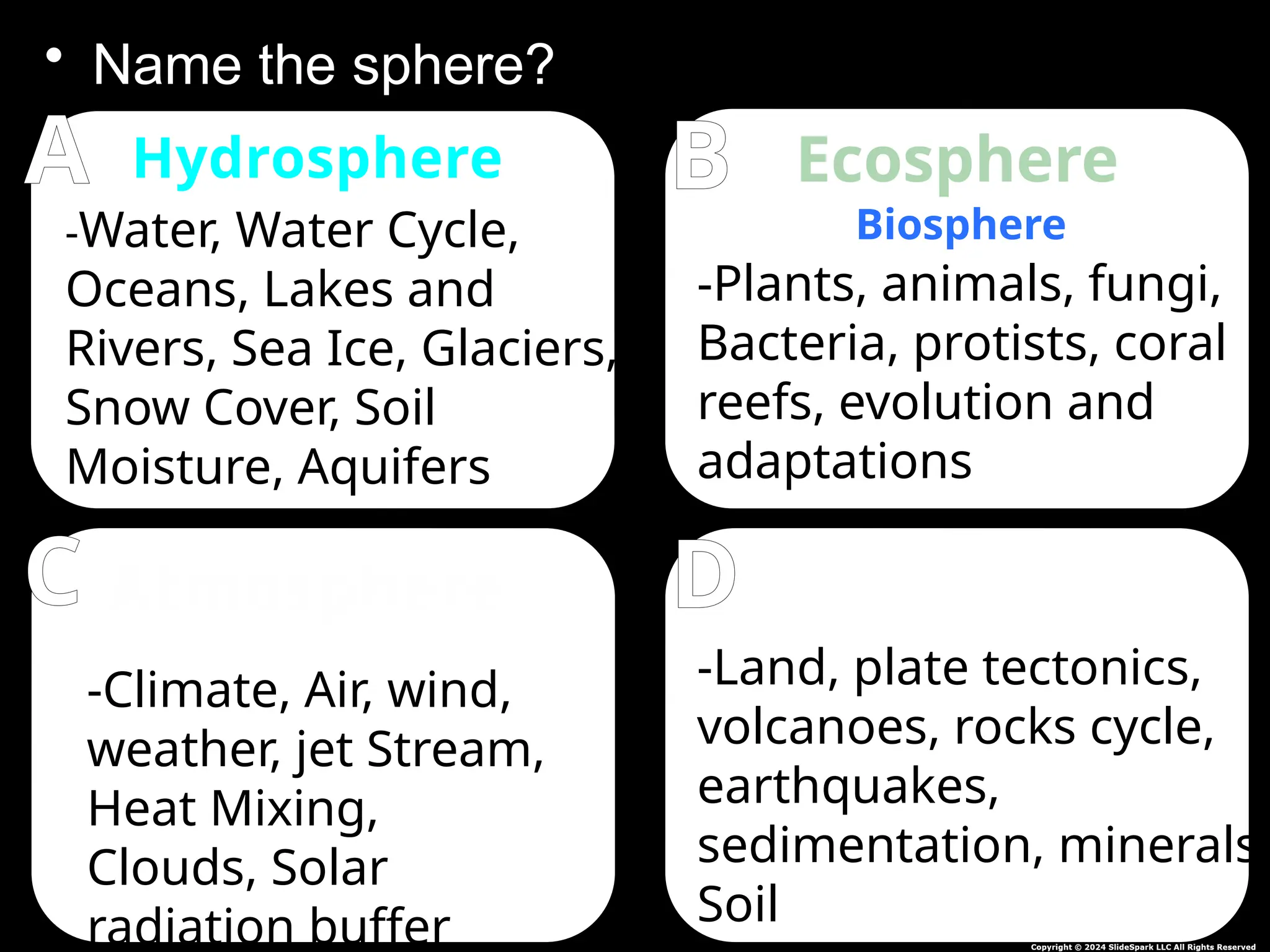 Earth's Sphere Interactions Lesson and Project | PPTX | Geography | Science