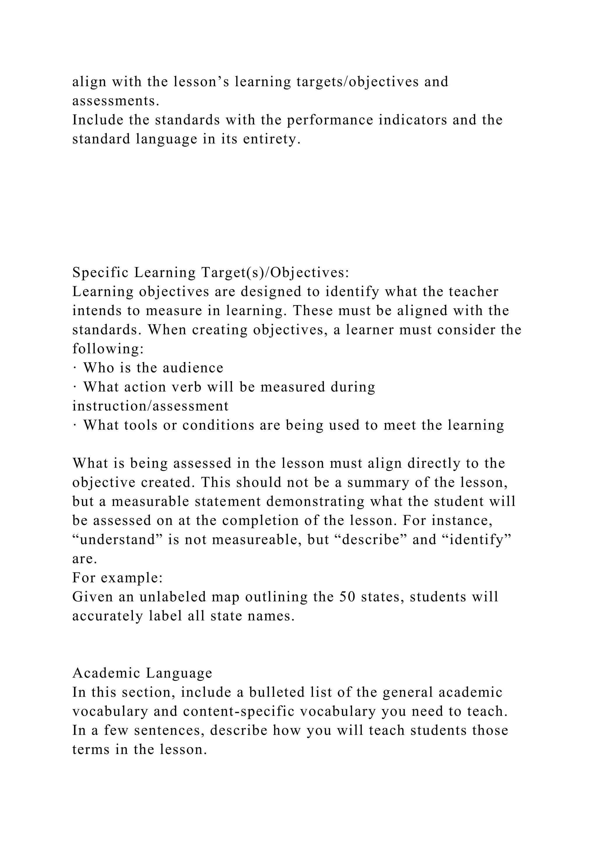 Part 1 Lesson Plan Analysis 30.0 Lesson plan analysis is comp.docx