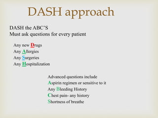 part 1 Medical emergencies in dental practice | PPTX