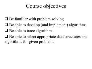 Data Structures- Part1 overview and review | PPT