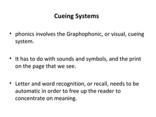 Phonics Instructional Strategies (Part 1) | PPT