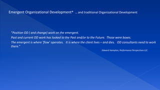 Part 1 'Emergent Change' 2.3.1.1 | PPT
