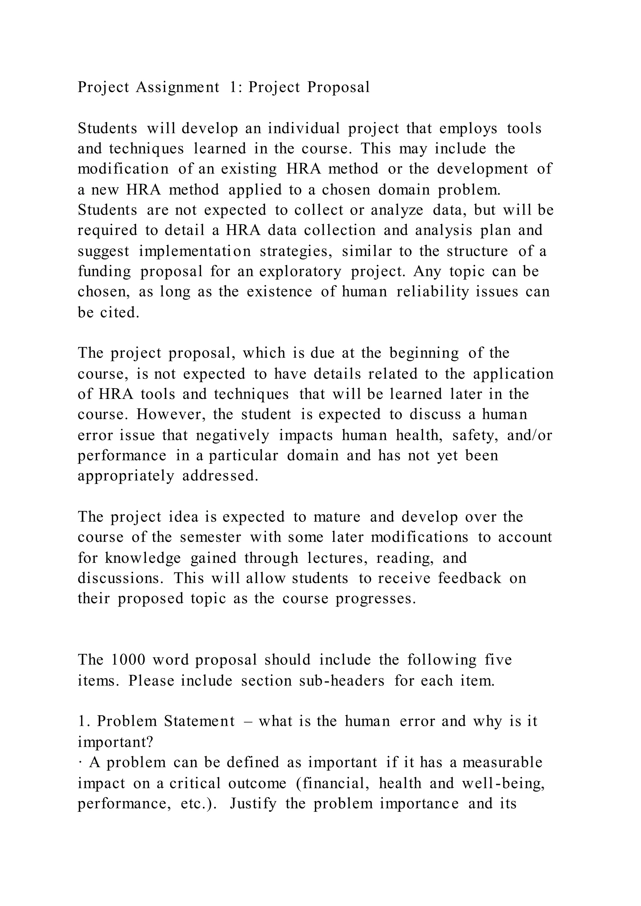 Part 1 review the essay criteria, and then draft a plan for co | DOCX