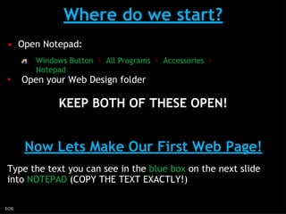 part1_slideshow.pptx STEP BY STEP GUIDE TO WEB DESIGN | PPT