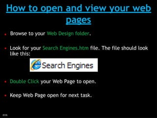 part1_slideshow.pptx STEP BY STEP GUIDE TO WEB DESIGN | PPT