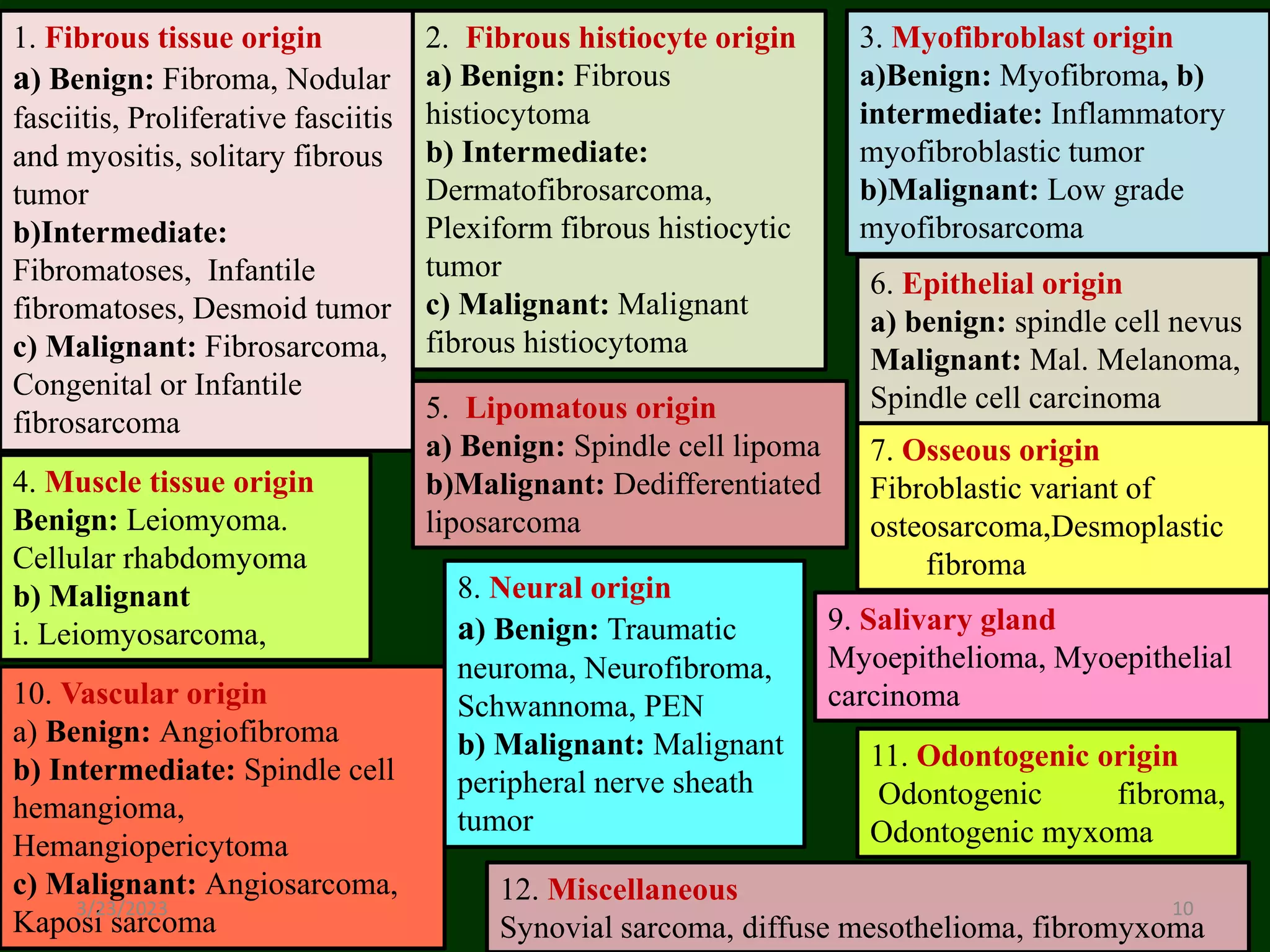 PART 1: SPINDLE CELL LESIONS.pptx