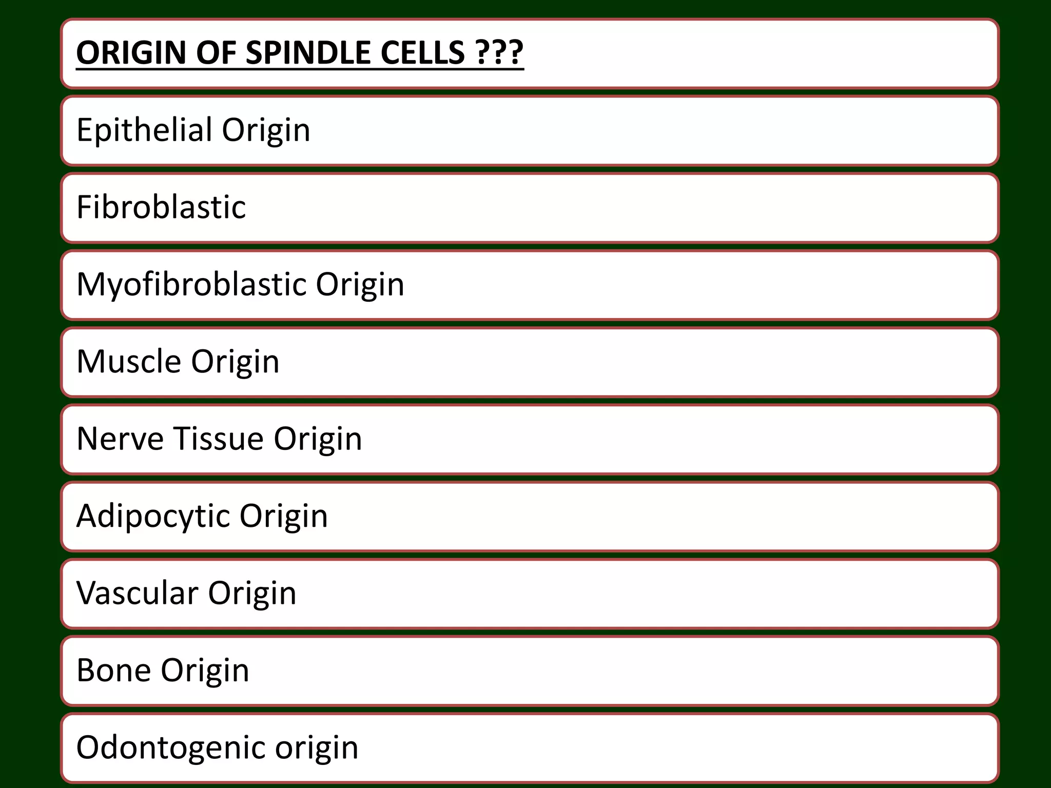 PART 1: SPINDLE CELL LESIONS.pptx