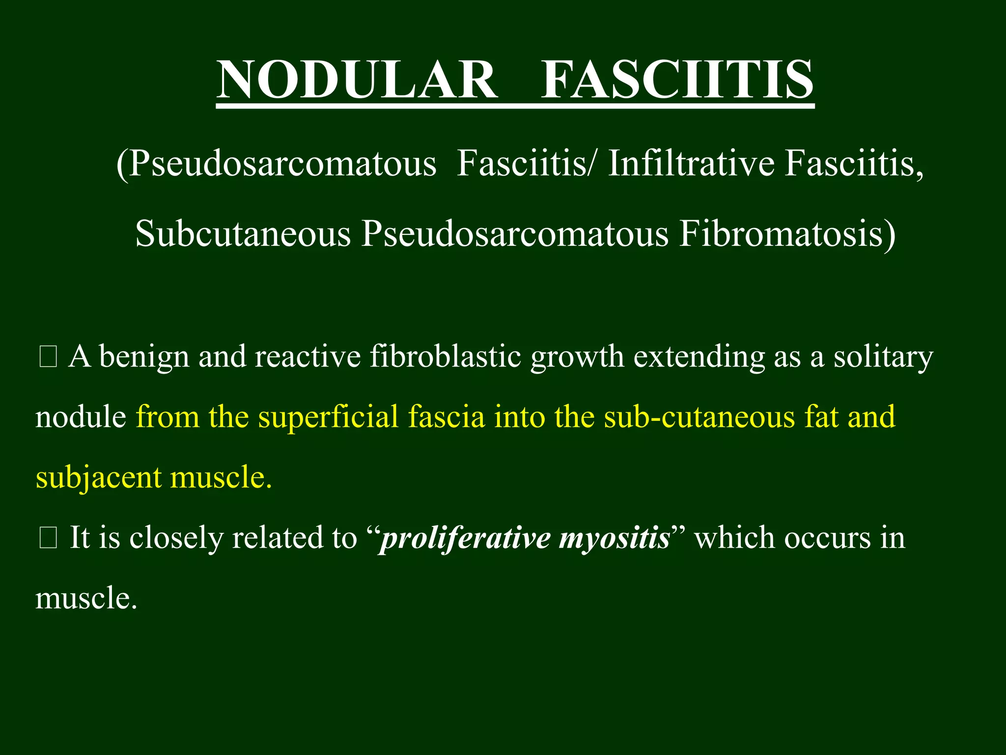 PART 1: SPINDLE CELL LESIONS.pptx