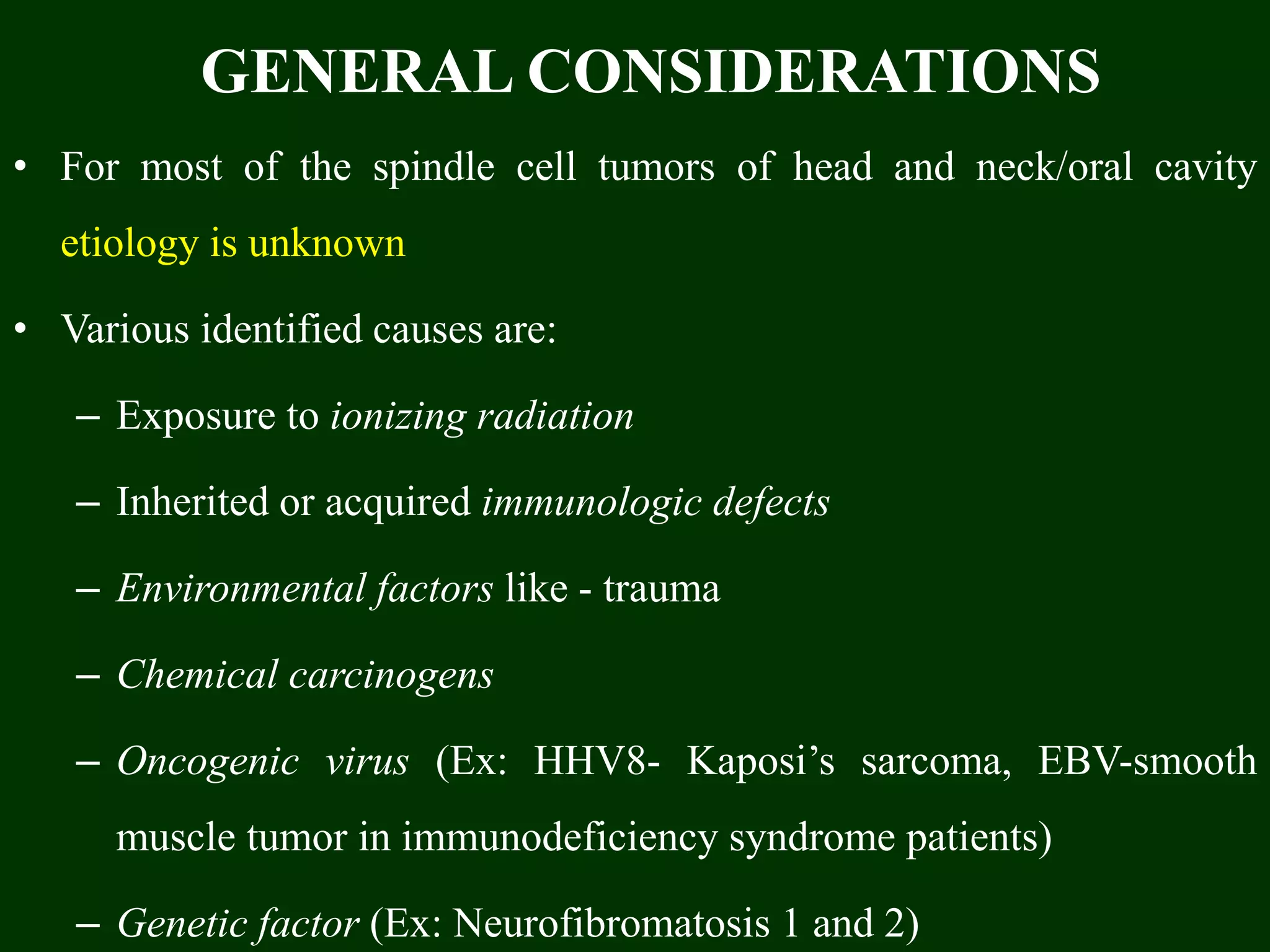 PART 1: SPINDLE CELL LESIONS.pptx