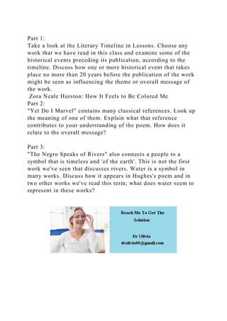 Part 1 Take a look at the Literary Timeline in Lessons. Choose an.docx