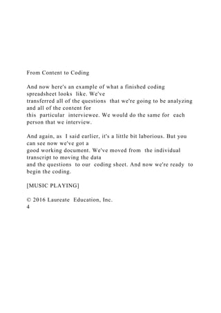 Part 1The Analysis and Interpretation of Qualitative Data Th.docx