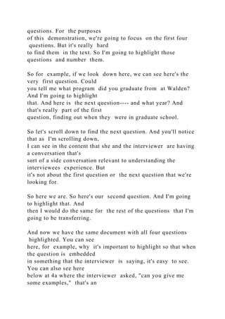 Part 1The Analysis and Interpretation of Qualitative Data Th.docx