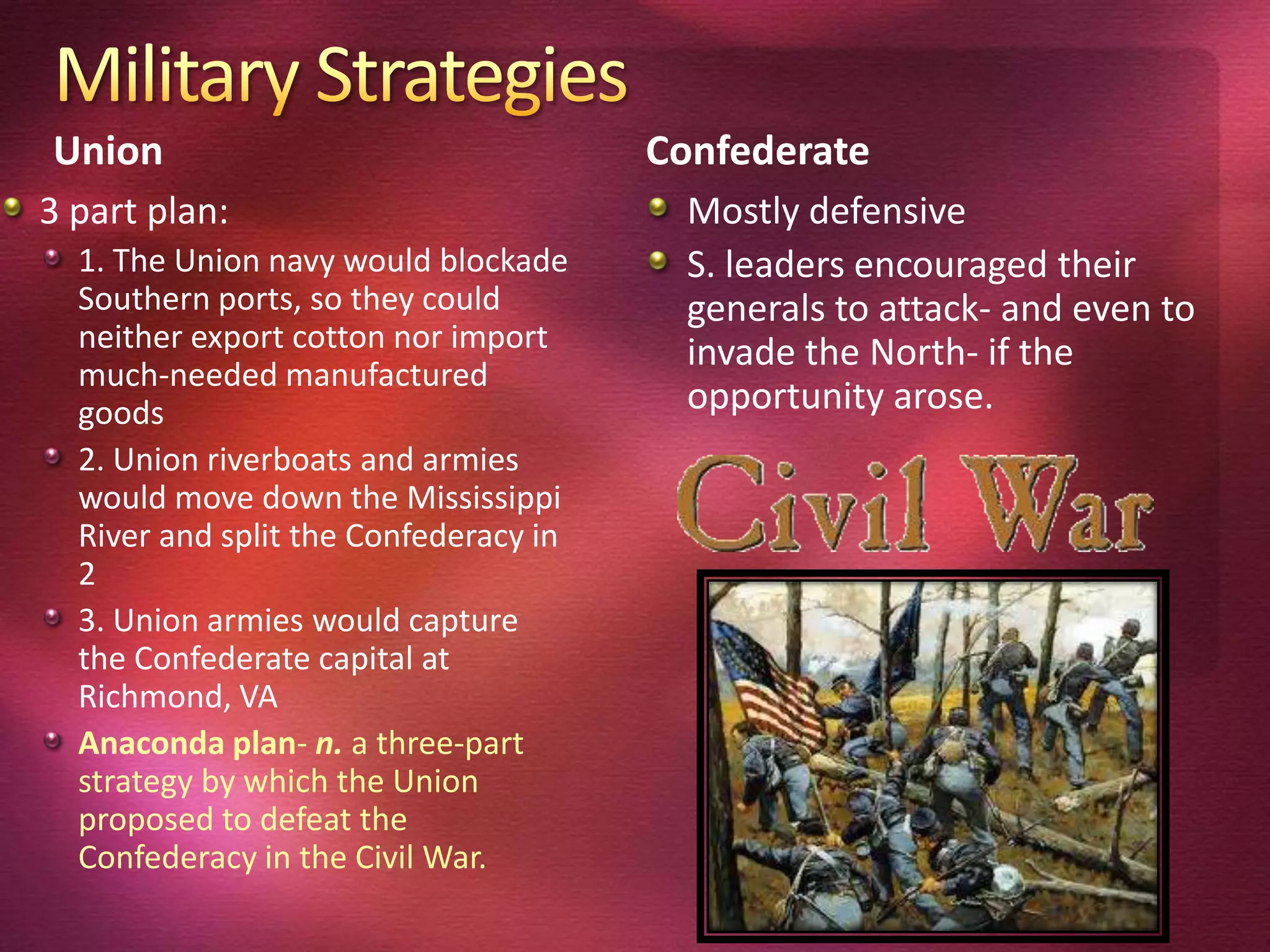 Part 1 the civil war 1861 1865 | PPTX | Death, Injury, or Military ...