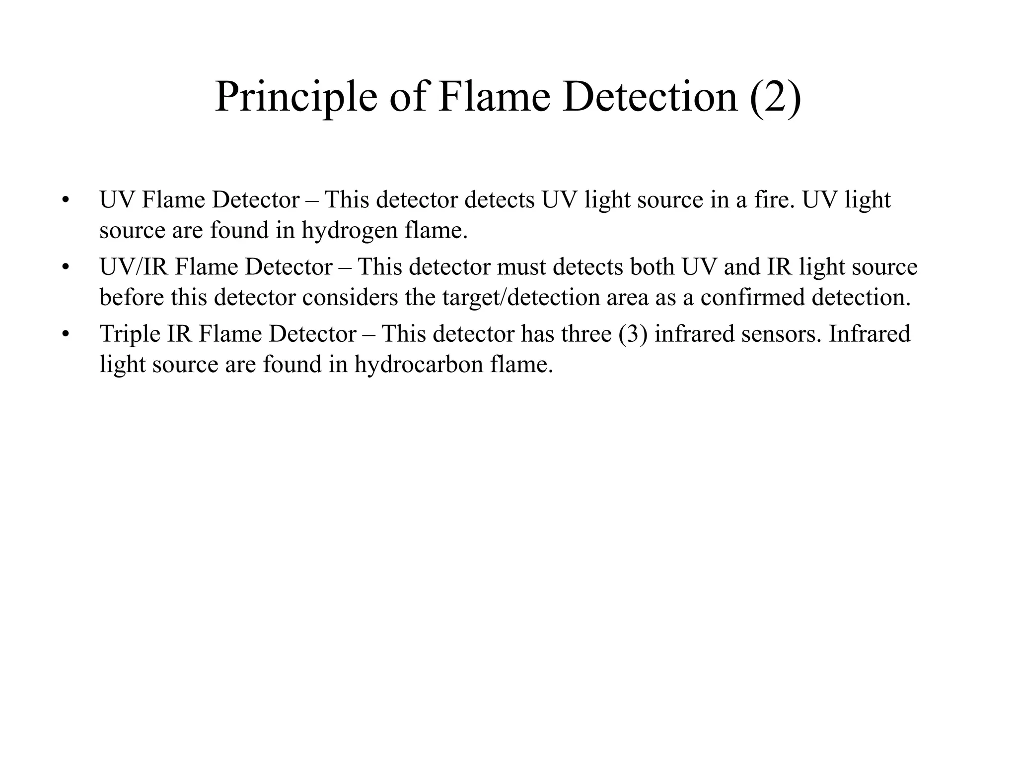 Fire and Gas Detection System : Part 1_The Field Devices and Its Panels ...
