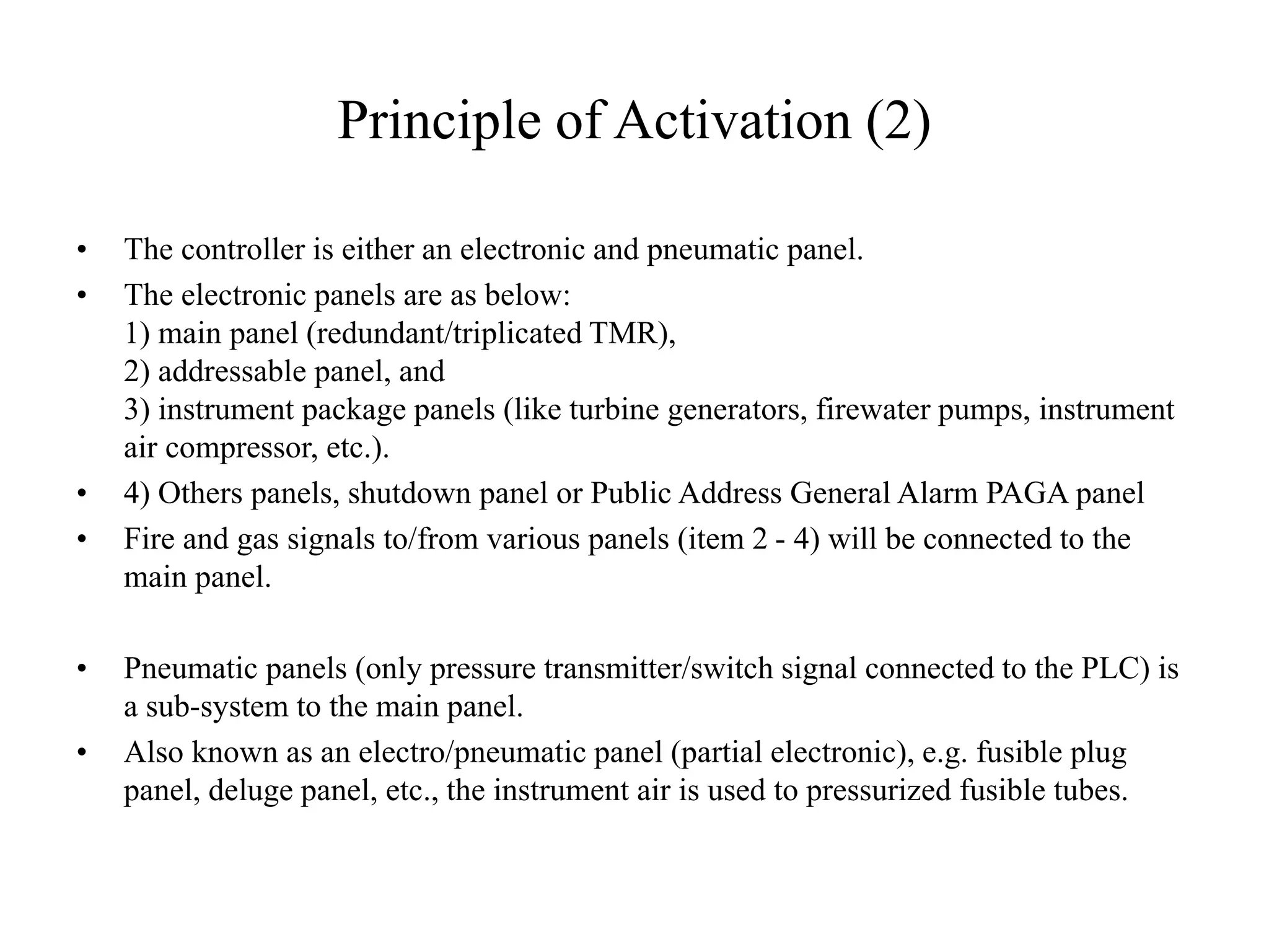 Fire and Gas Detection System : Part 1_The Field Devices and Its Panels ...