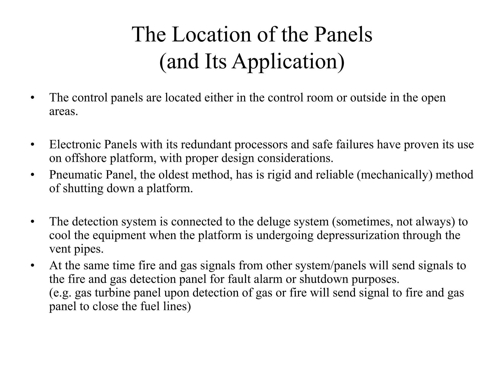 Fire and Gas Detection System : Part 1_The Field Devices and Its Panels ...