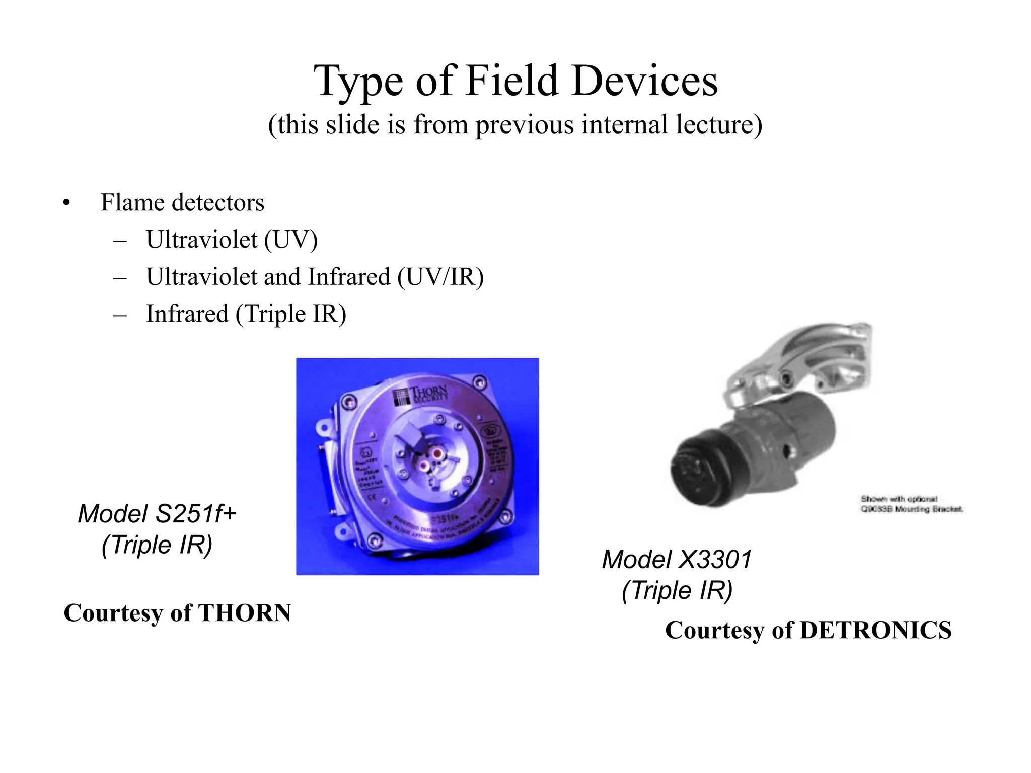 Fire and Gas Detection System : Part 1_The Field Devices and Its Panels ...