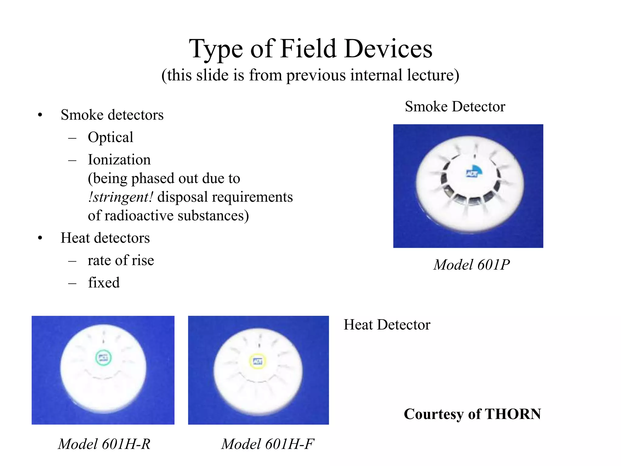 Fire and Gas Detection System : Part 1_The Field Devices and Its Panels ...