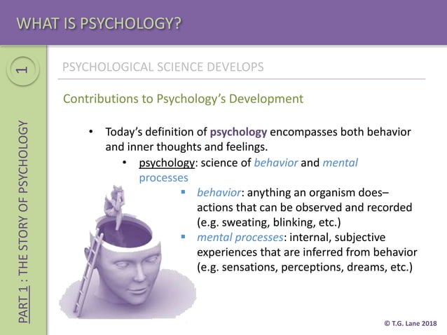 Part 1 (The Story of {Psych) | PPT