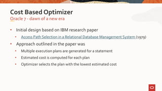 Part1 of SQL Tuning Workshop - Understanding the Optimizer | PPT