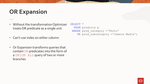 Part1 Of Sql Tuning Workshop Understanding The Optimizer Ppt